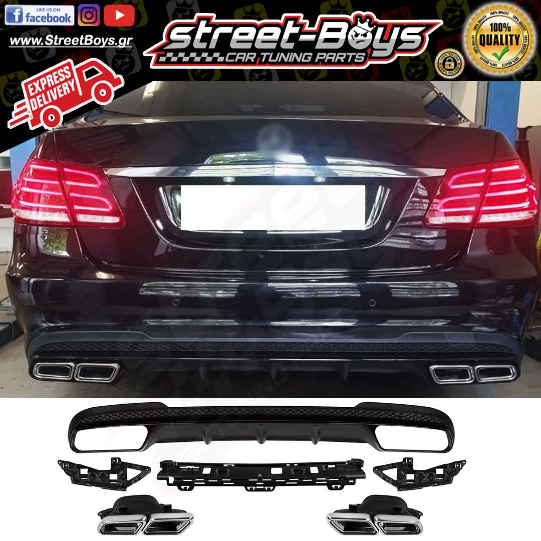 SPOILER [E63 TYPE] ΔΙΑΧΥΤΗΣ ΠΙΣΩ ΠΡΟΦΥΛΑΚΤΗΡΑ ΜΕ ΧΡΩΜΙΟΥ ΜΠΟΥΚΕΣ ...