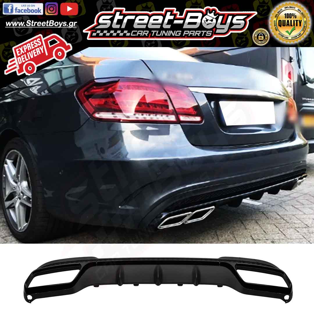 SPOILER [E63 TYPE] ΔΙΑΧΥΤΗΣ ΠΙΣΩ ΠΡΟΦΥΛΑΚΤΗΡΑ ΜΕ ΧΡΩΜΙΟΥ ΜΠΟΥΚΕΣ ...